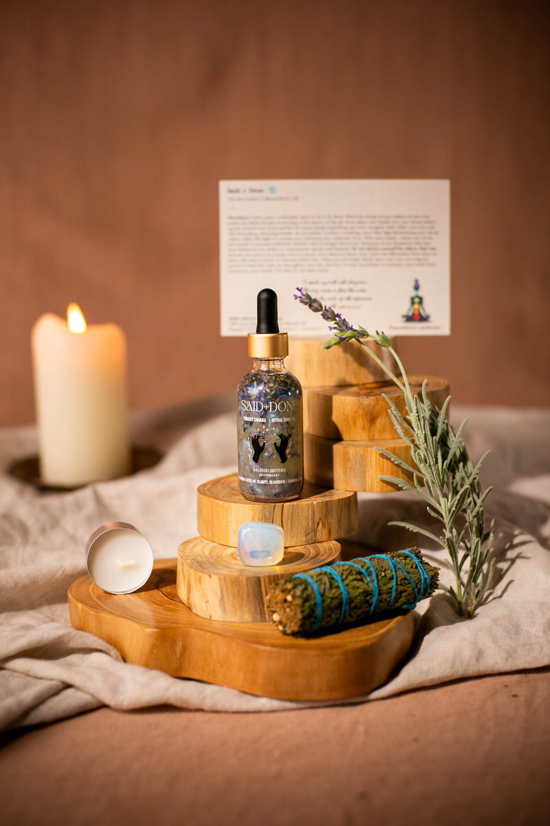 Chakra Body Oil Kits – Sacred Sisters Apothecary
